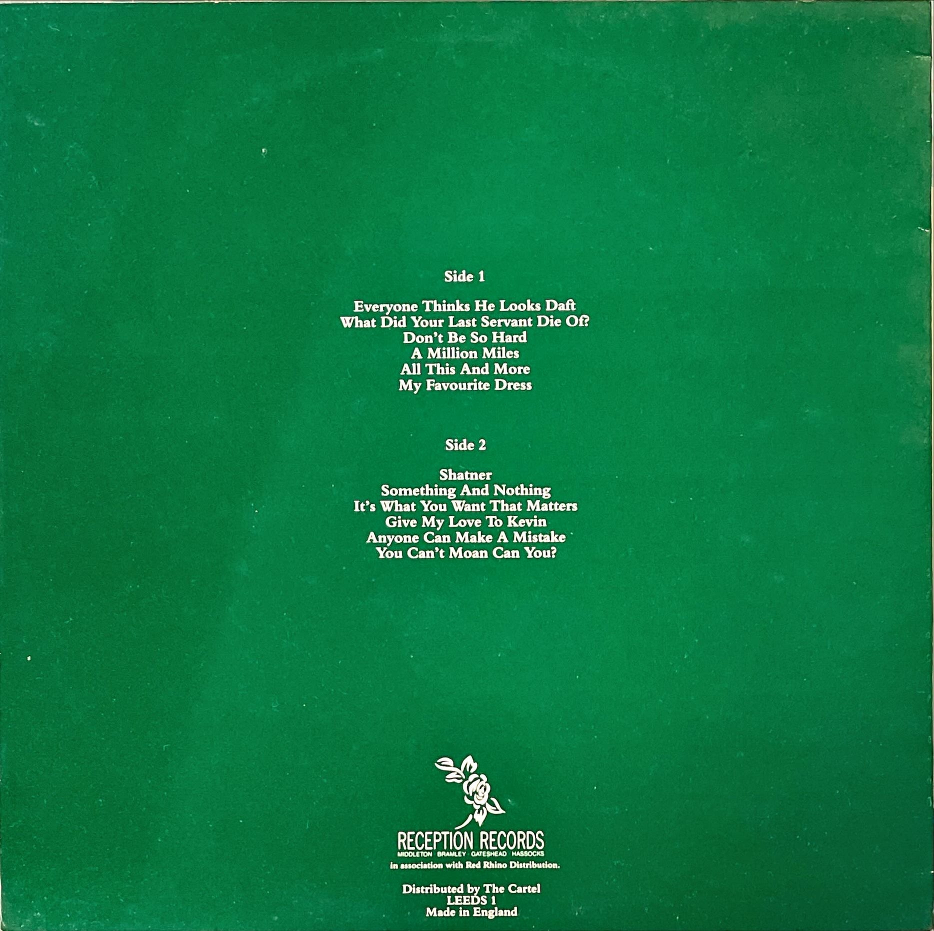 The Wedding Present - George Best (Vinyl LP) — Record Exchange