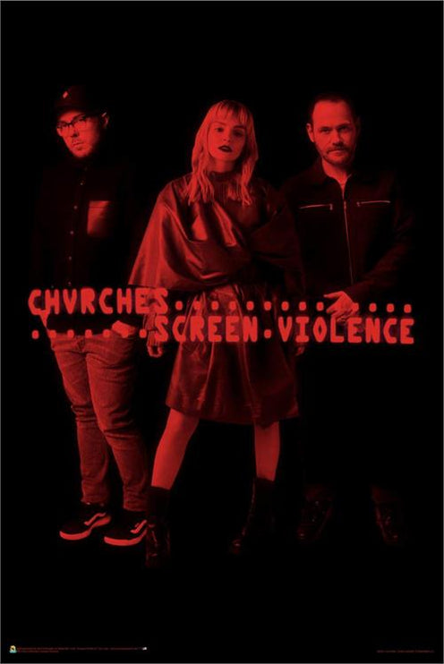 Chvrches - Screen Violence (Poster) — Record Exchange