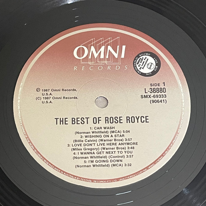 Rose Royce - The Best Of Rose Royce (Vinyl LP) — Record Exchange