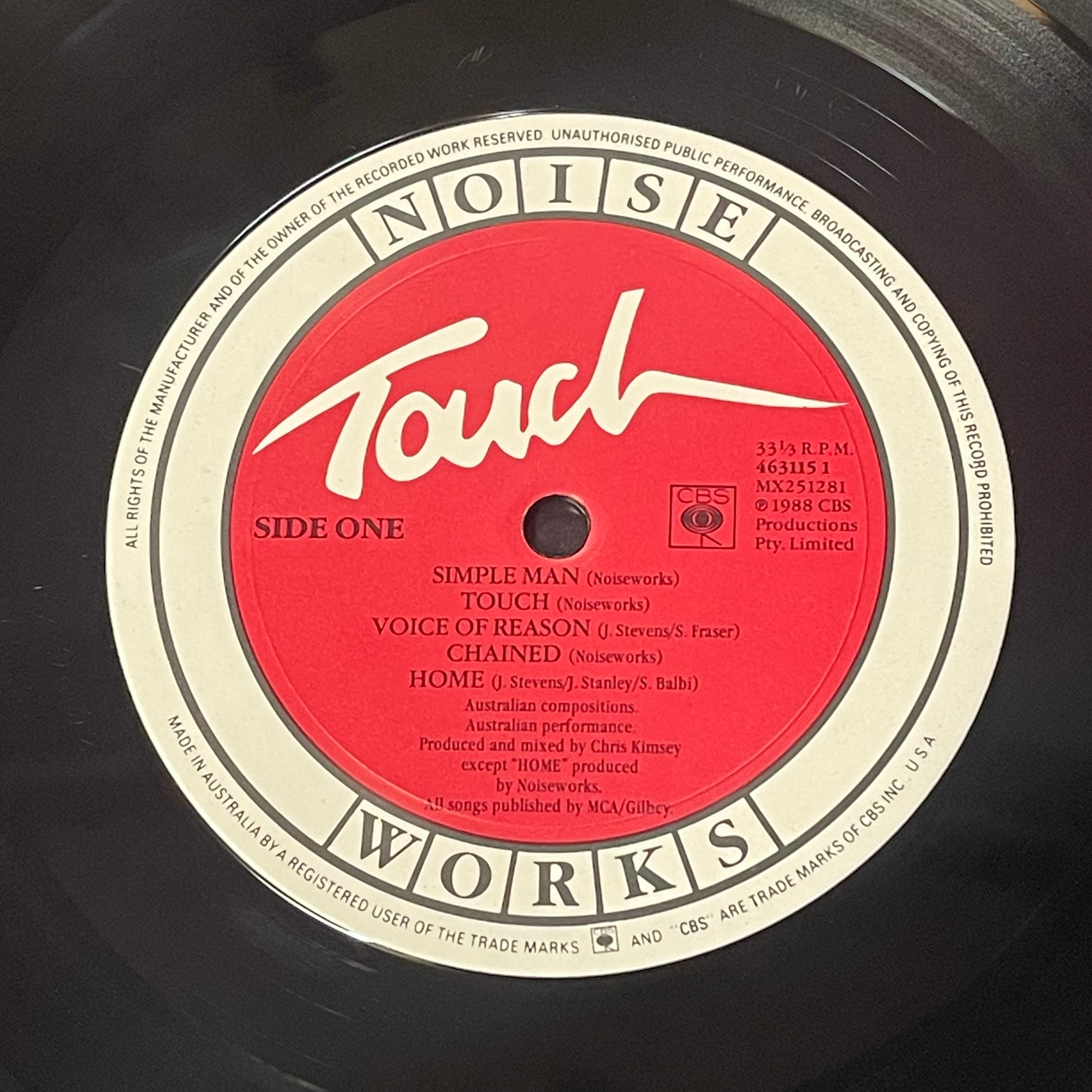 Noiseworks - Touch (Vinyl LP)[Gatefold] — Record Exchange