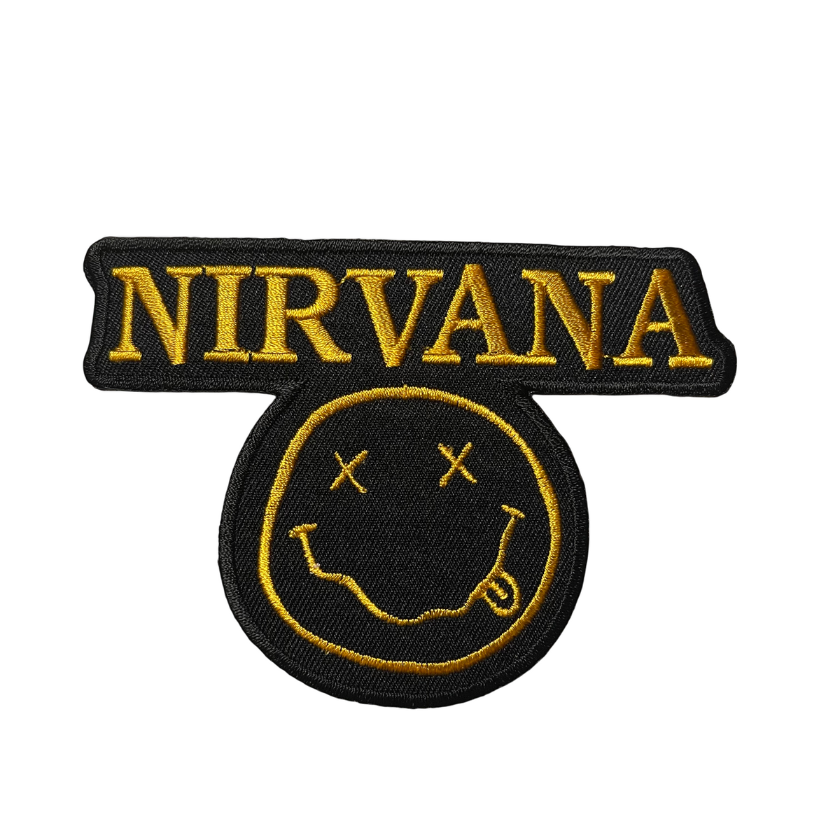 Nirvana - Smiley (Iron-On Patch) — Record Exchange