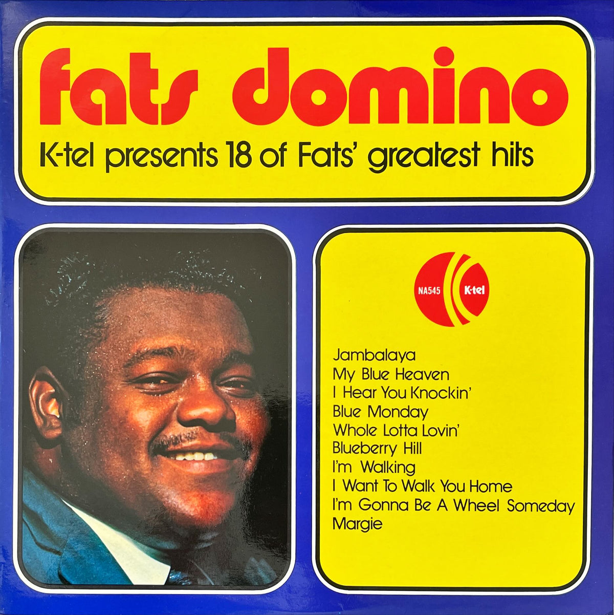 Fats Domino - K-tel Presents 18 Of Fats' Greatest Hits (Vinyl LP ...
