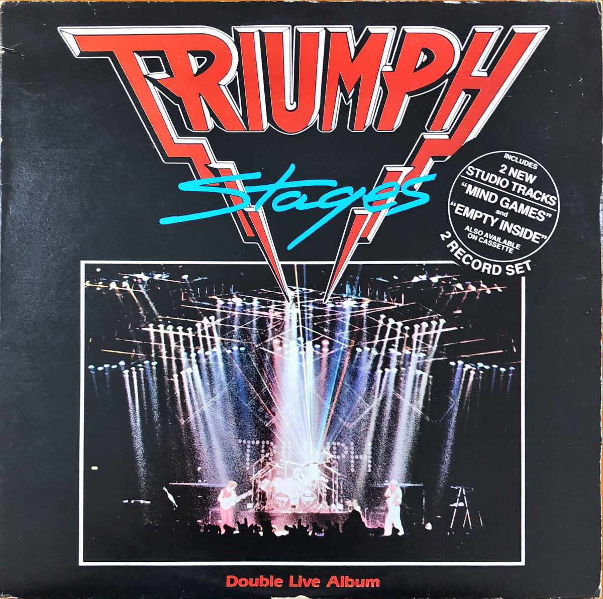 Triumph - Stages (Vinyl 2LP)[Gatefold] — Record Exchange