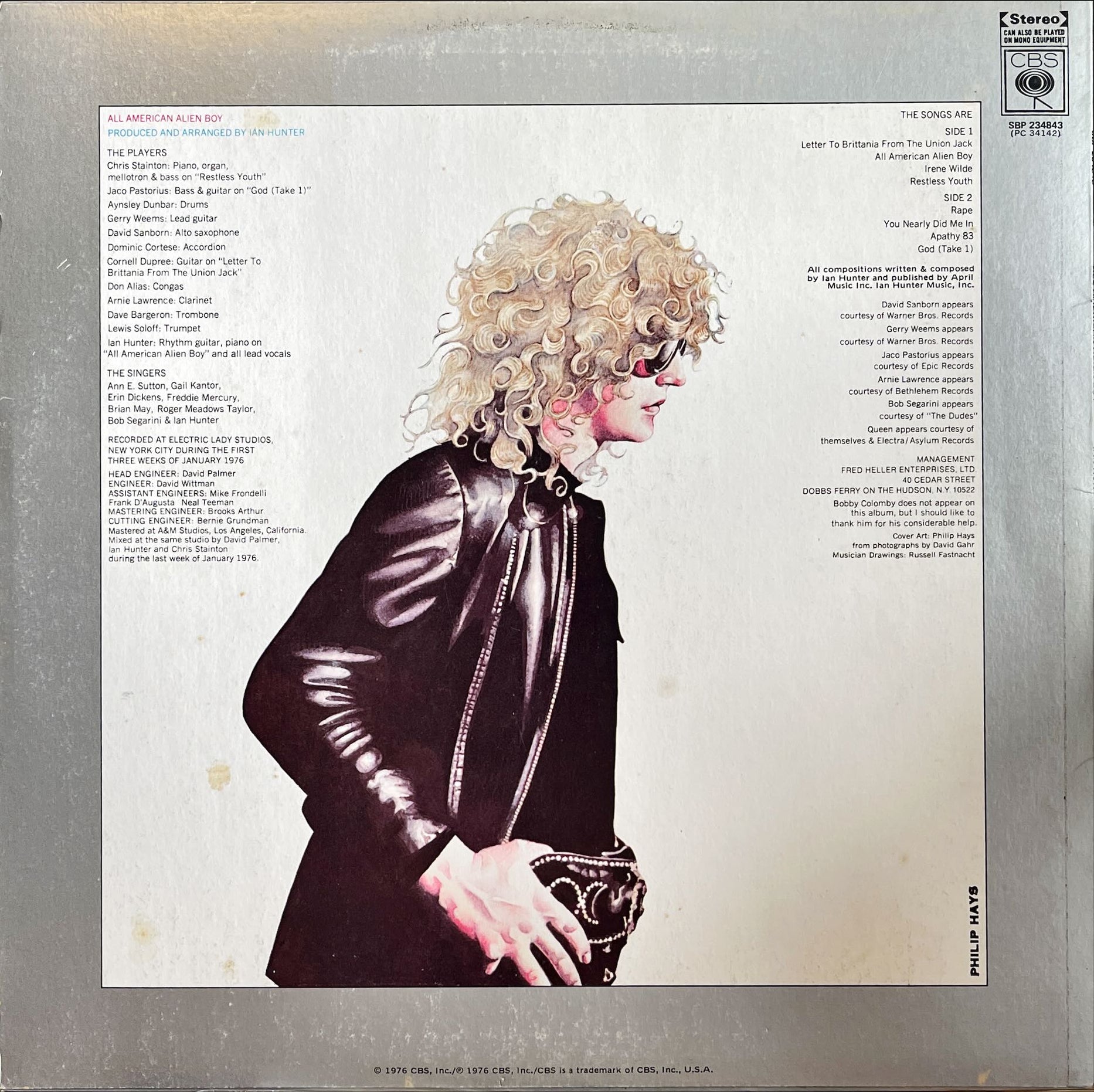Ian Hunter - All American Alien Boy (Vinyl LP) — Record Exchange