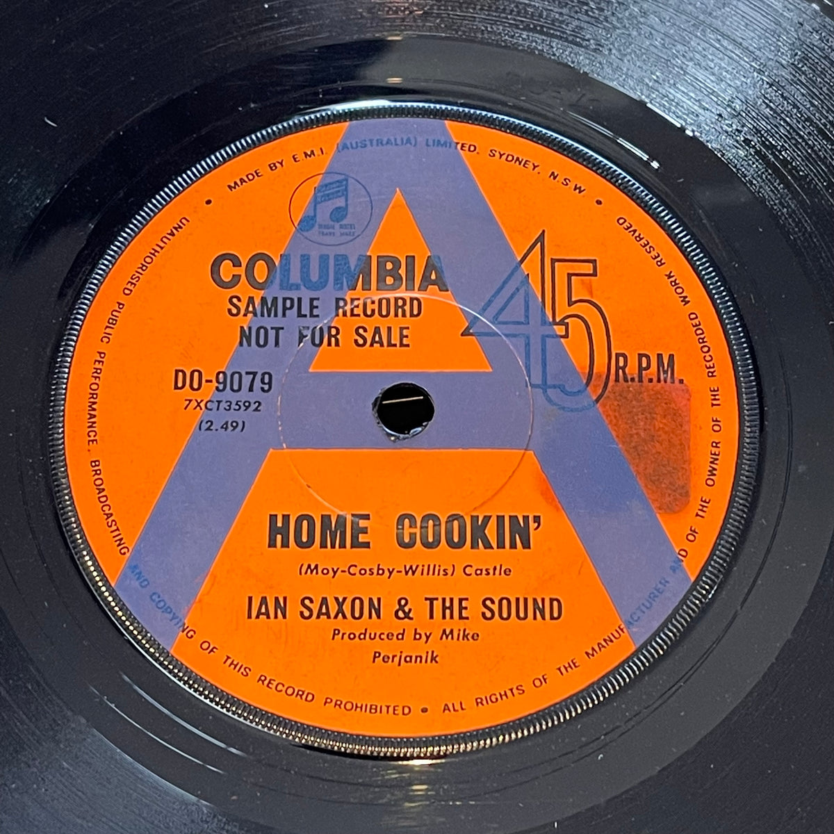 Ian Saxon & The Sound - I'm Satisfied / Home Cookin' (7" Vinyl ...